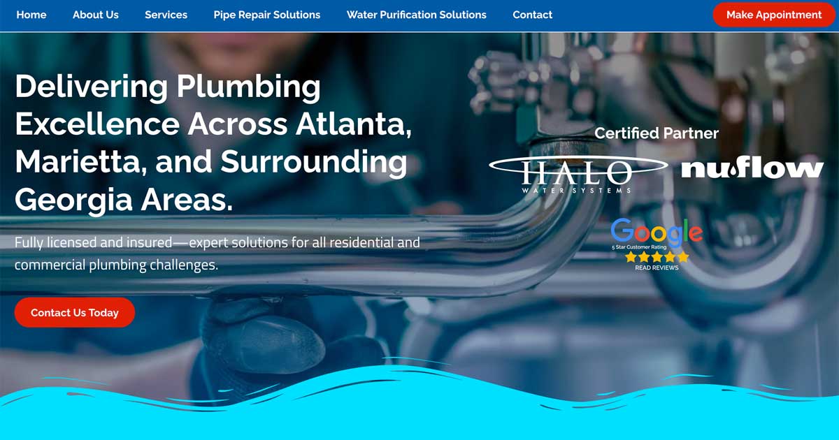 Daniel's Plumbing Atlanta Georgia and Surrounding Areas.